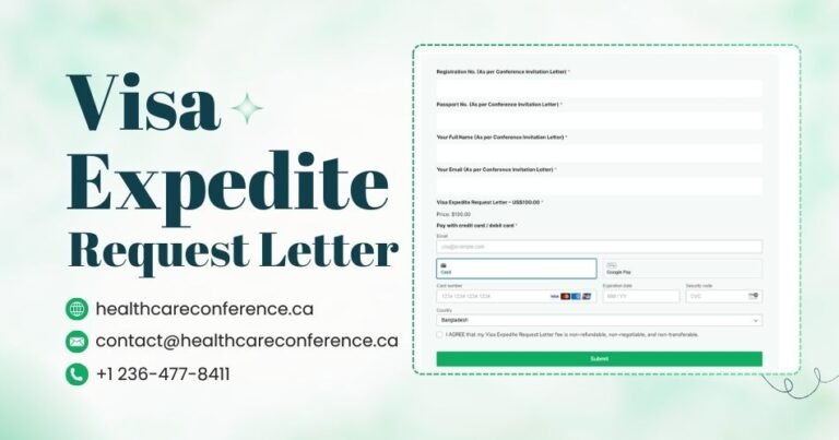 Visa Expedite Request Letter